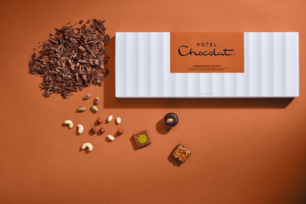 Exquisitely Nutty Chocolates Sleekster | 27 Piece Gift Box | Hotel Chocolat