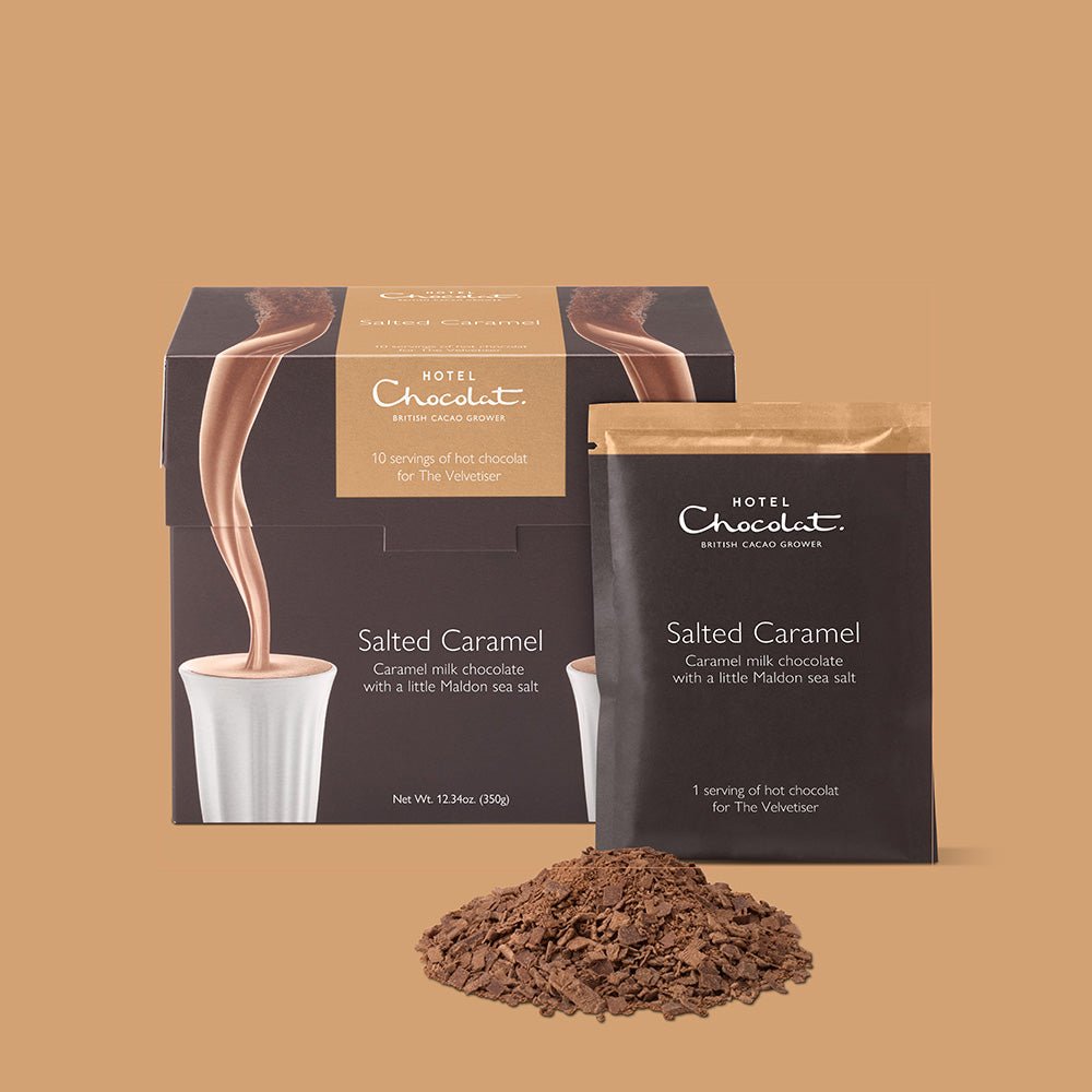 Salted Caramel Hot Chocolate for Velvetiser | Hotel Chocolat USA