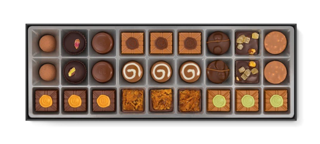 Exquisitely Nutty Chocolates Sleekster | 27 Piece Gift Box | Hotel Chocolat
