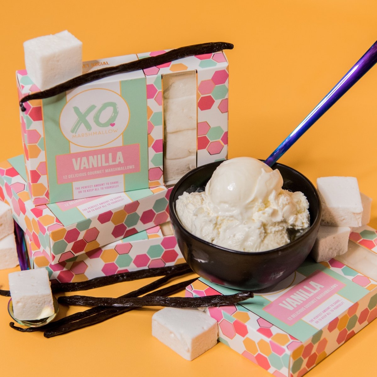 XO Marshmallows | Vanilla Marshmallows (set of 12) – Hotel Chocolat